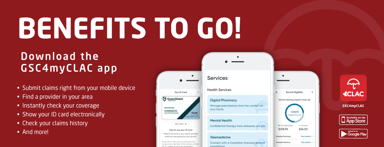 myCLAC > Your life > GSC4myCLAC